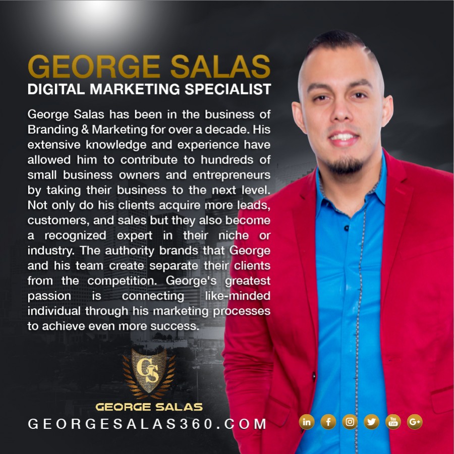 Meet GEORGE SALAS Real Estate Investment Strategist